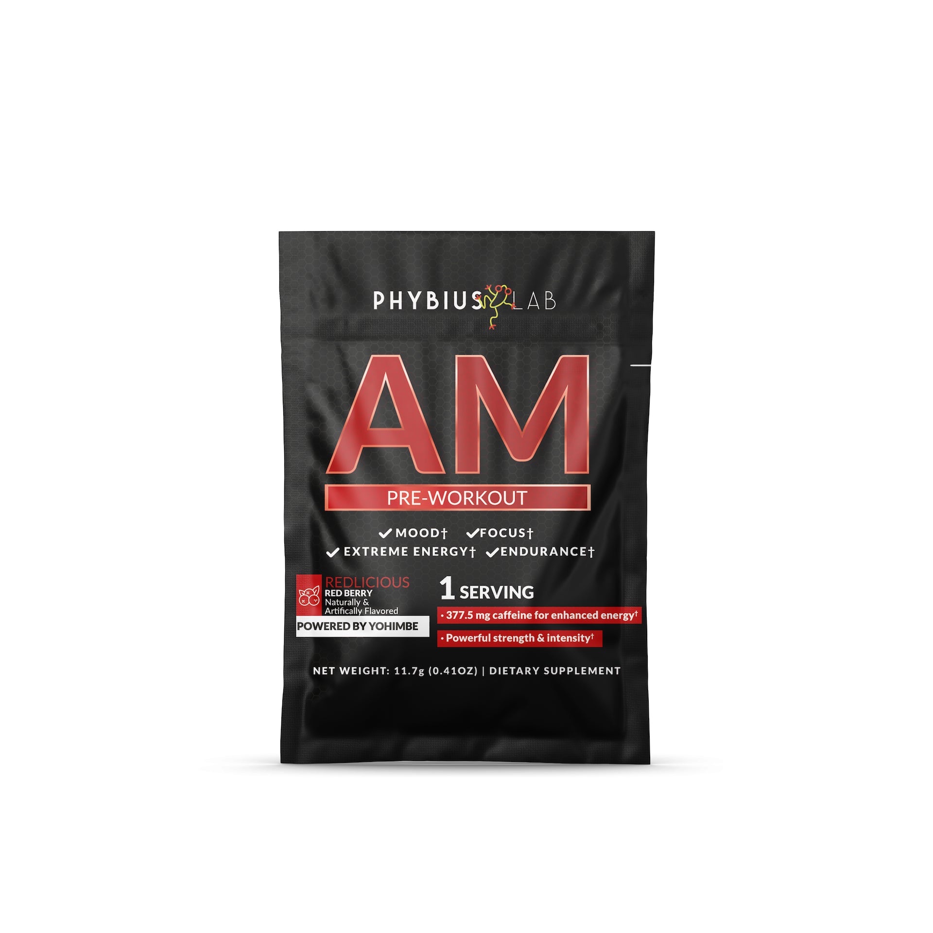 Phybius Travel Pack | 30 Servings of Pre-Workout - Enhance Your ...