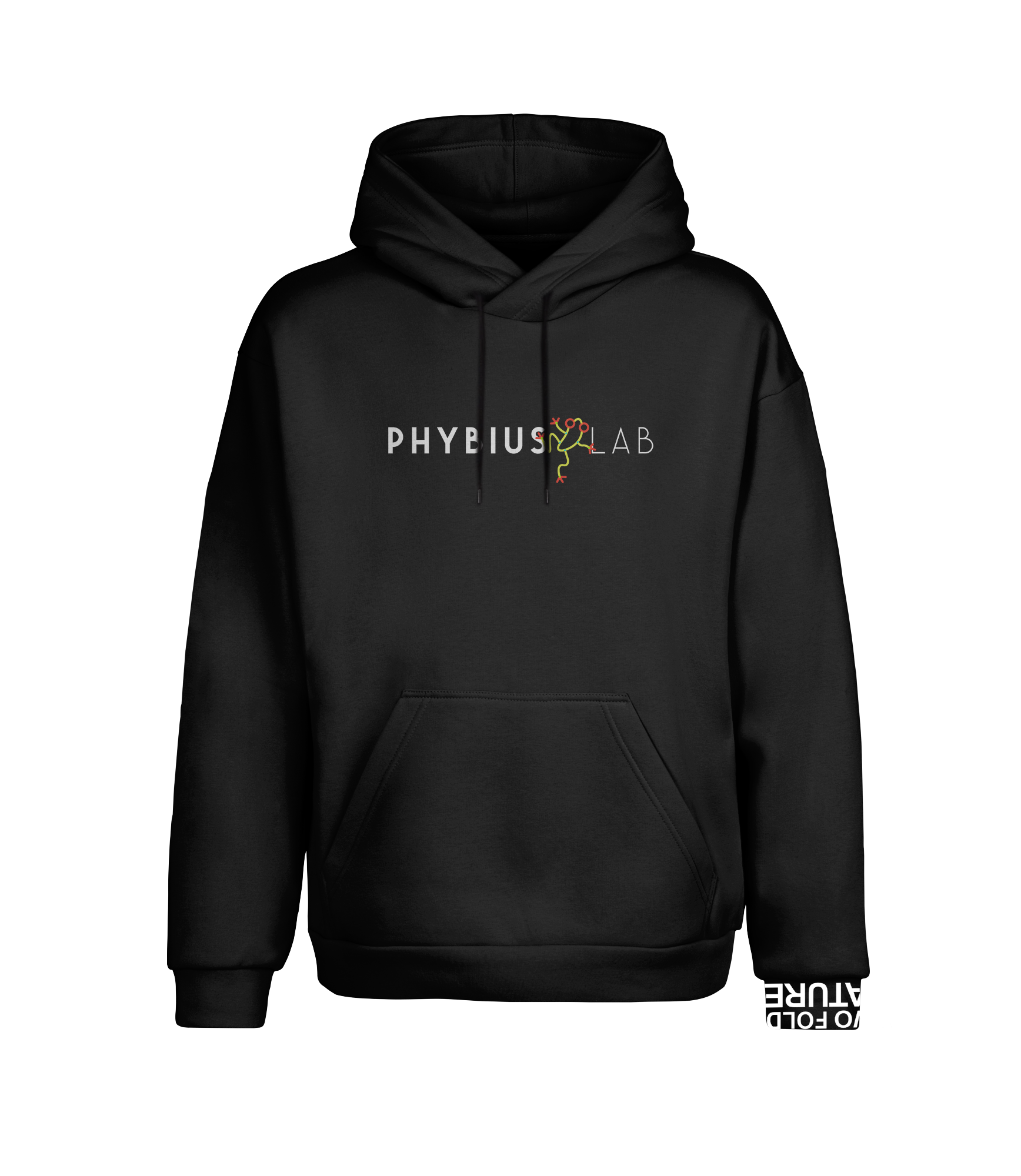 Black Hoodie | Cozy & Durable Winter Wear - PHYBIUS LAB